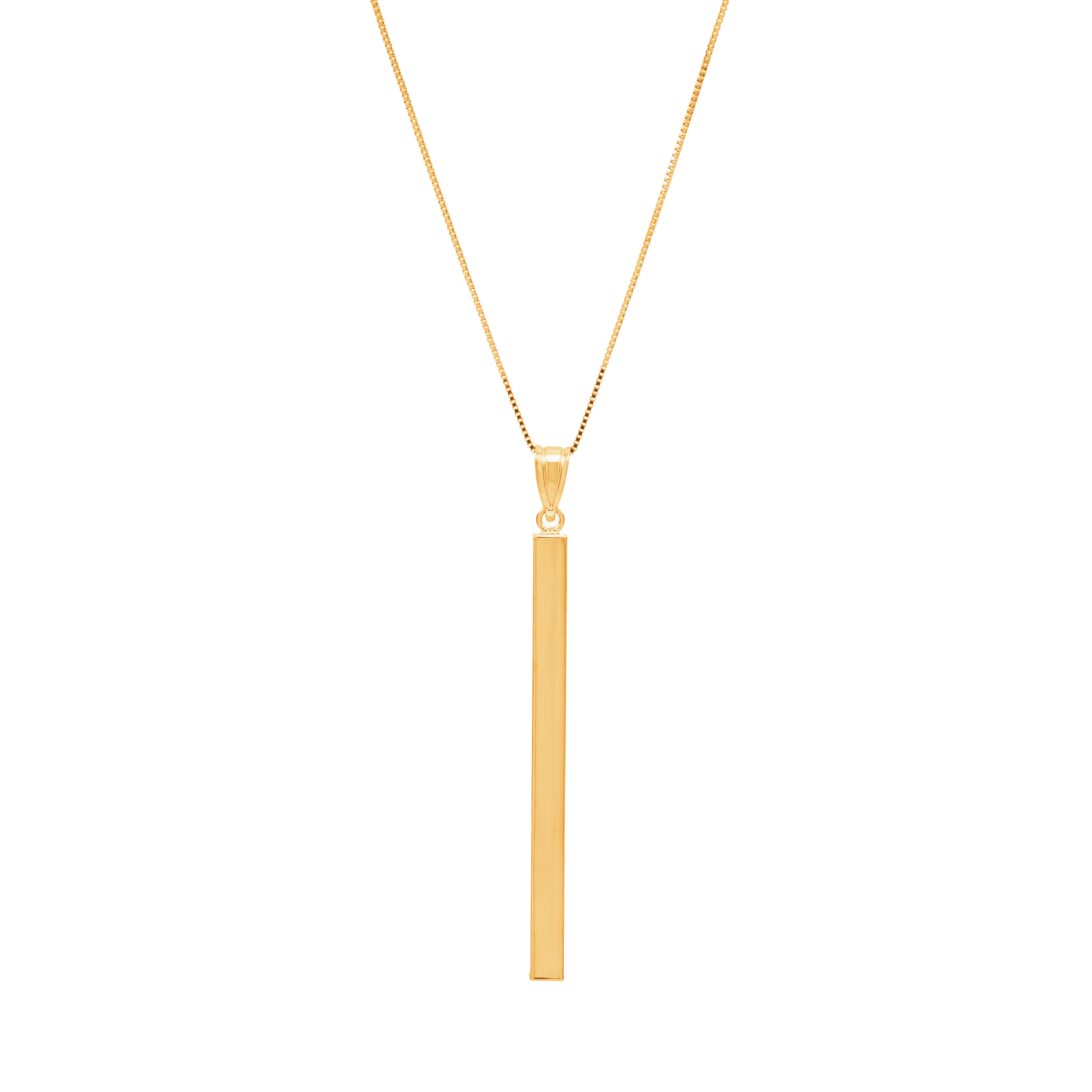 Welry Vertical Bar Pendant Necklace In 10K Yellow Gold 18 Welry welry-vertical-bar-pendant-necklace-in-10k-yellow-gold-18-welry